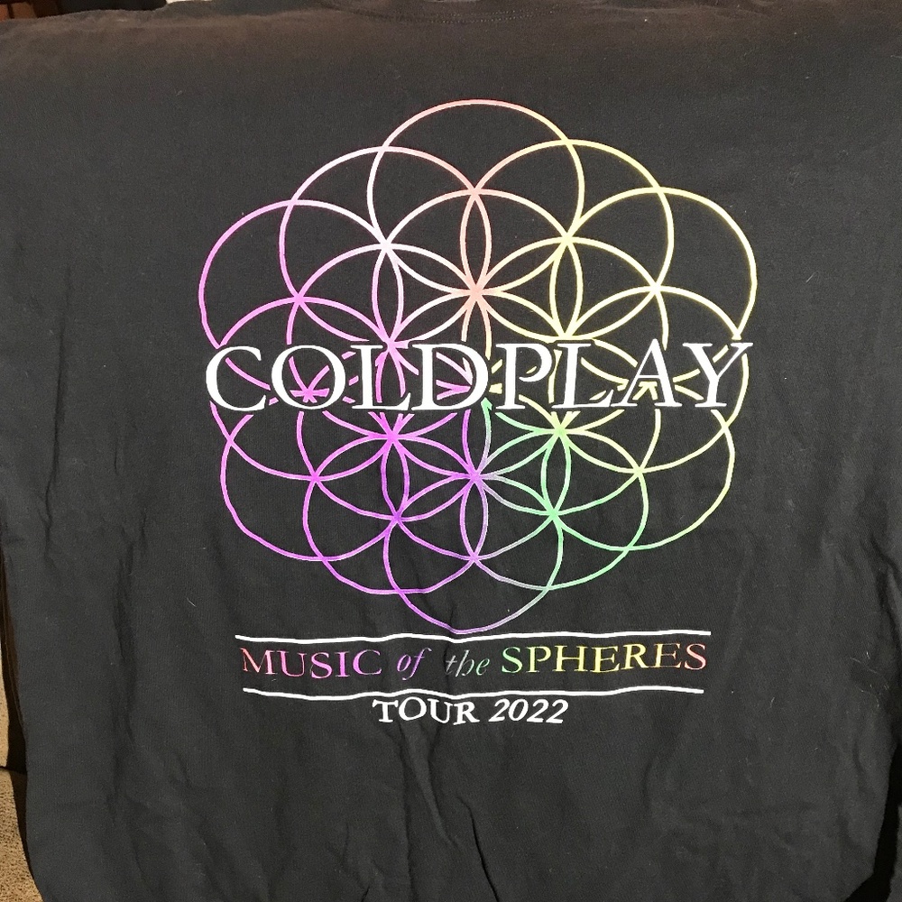 Coldplay Music Of The Spheres 2022 Tour Concert Shirt - Gem